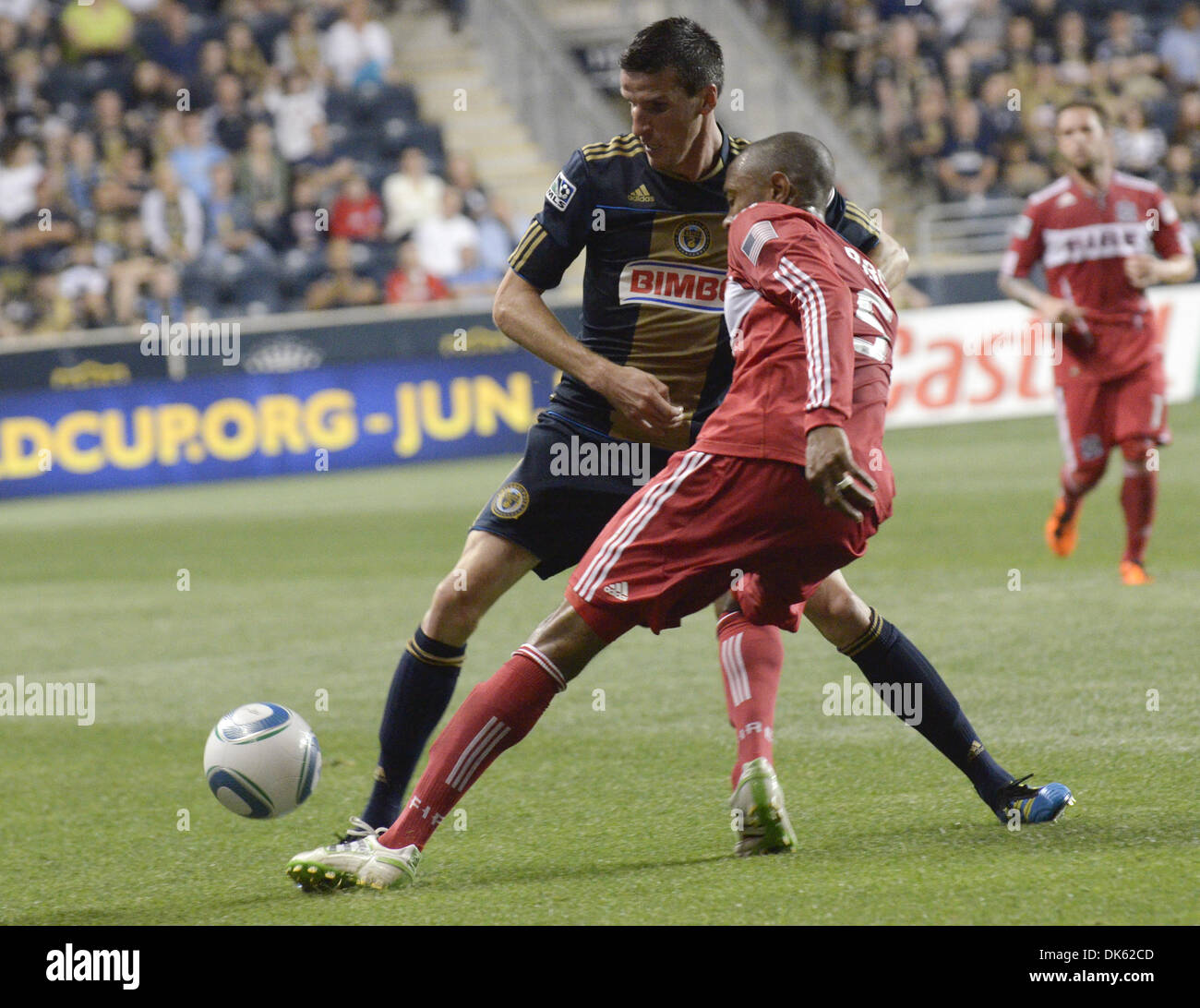 May 21, 2011 - Caption: Philadelphia Union player, SEBASTIEN LE TOUX ...