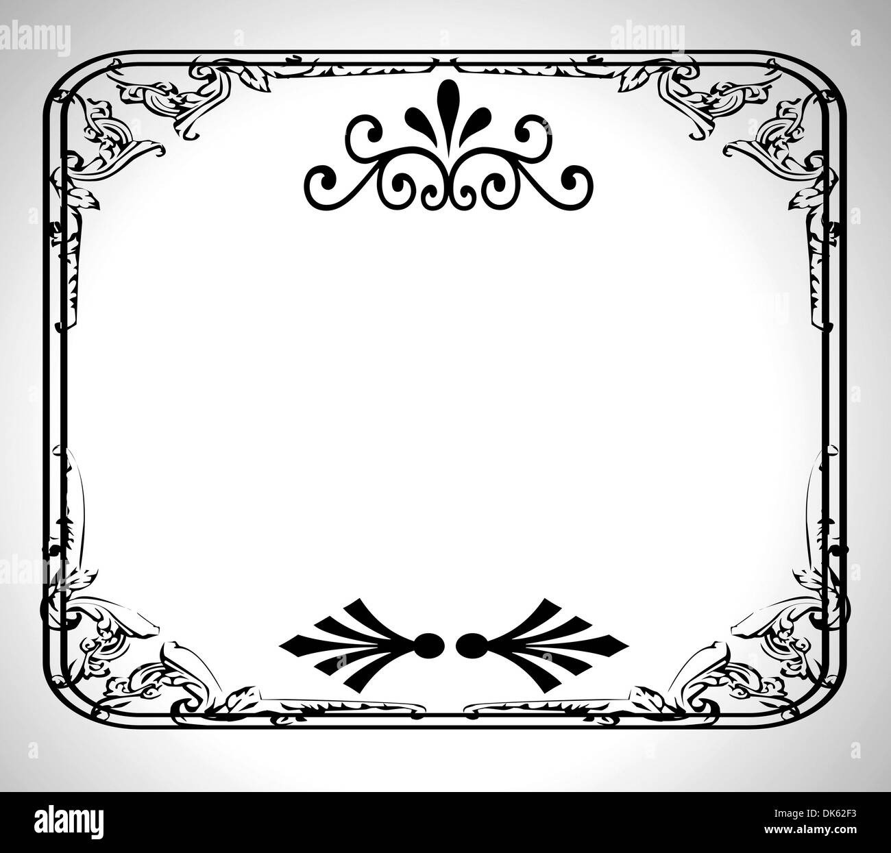Vintage frame background design Stock Photo - Alamy