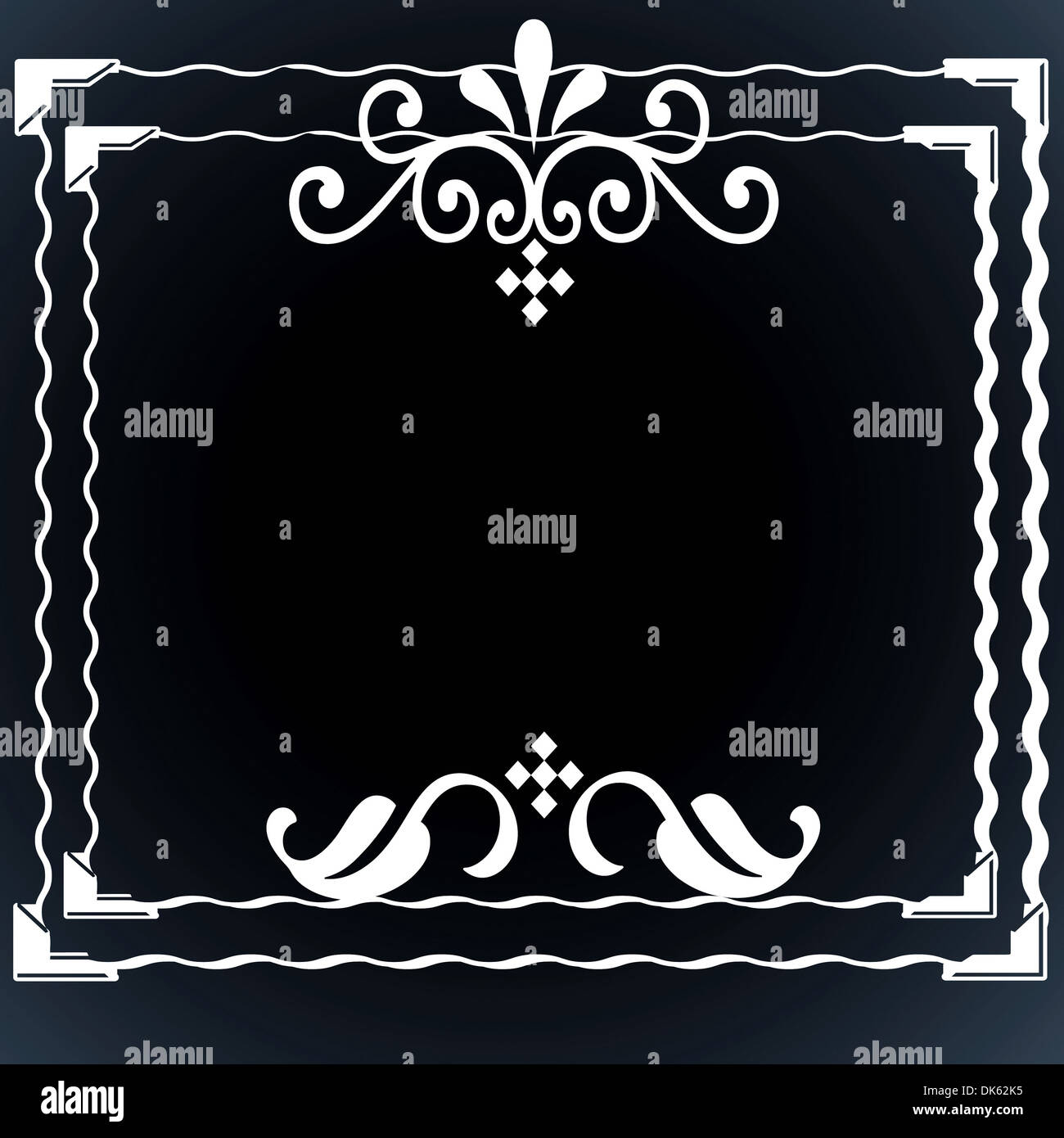 Vintage frame background design Stock Photo - Alamy