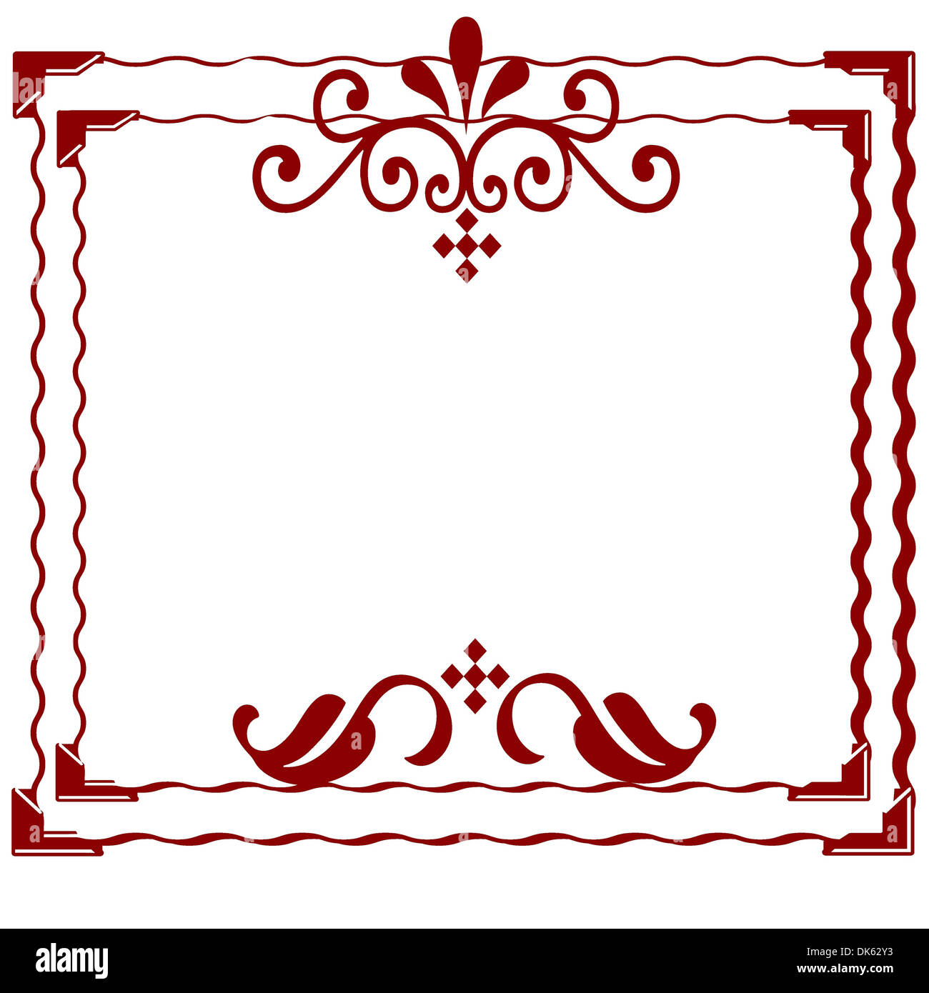 Vintage frame background design Stock Photo - Alamy
