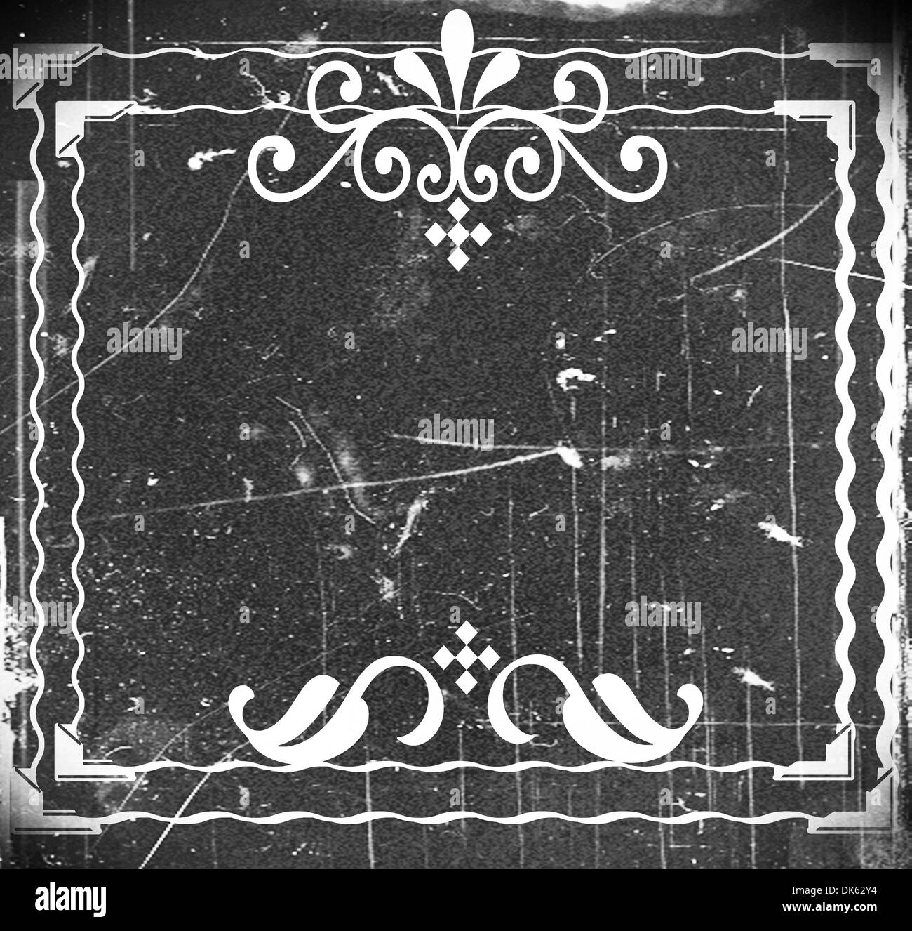 Vintage frame background design Stock Photo - Alamy