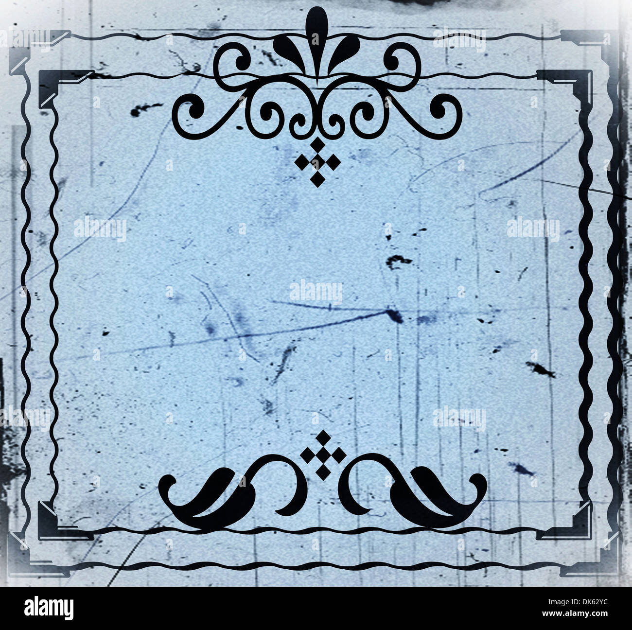 Vintage frame background design Stock Photo - Alamy