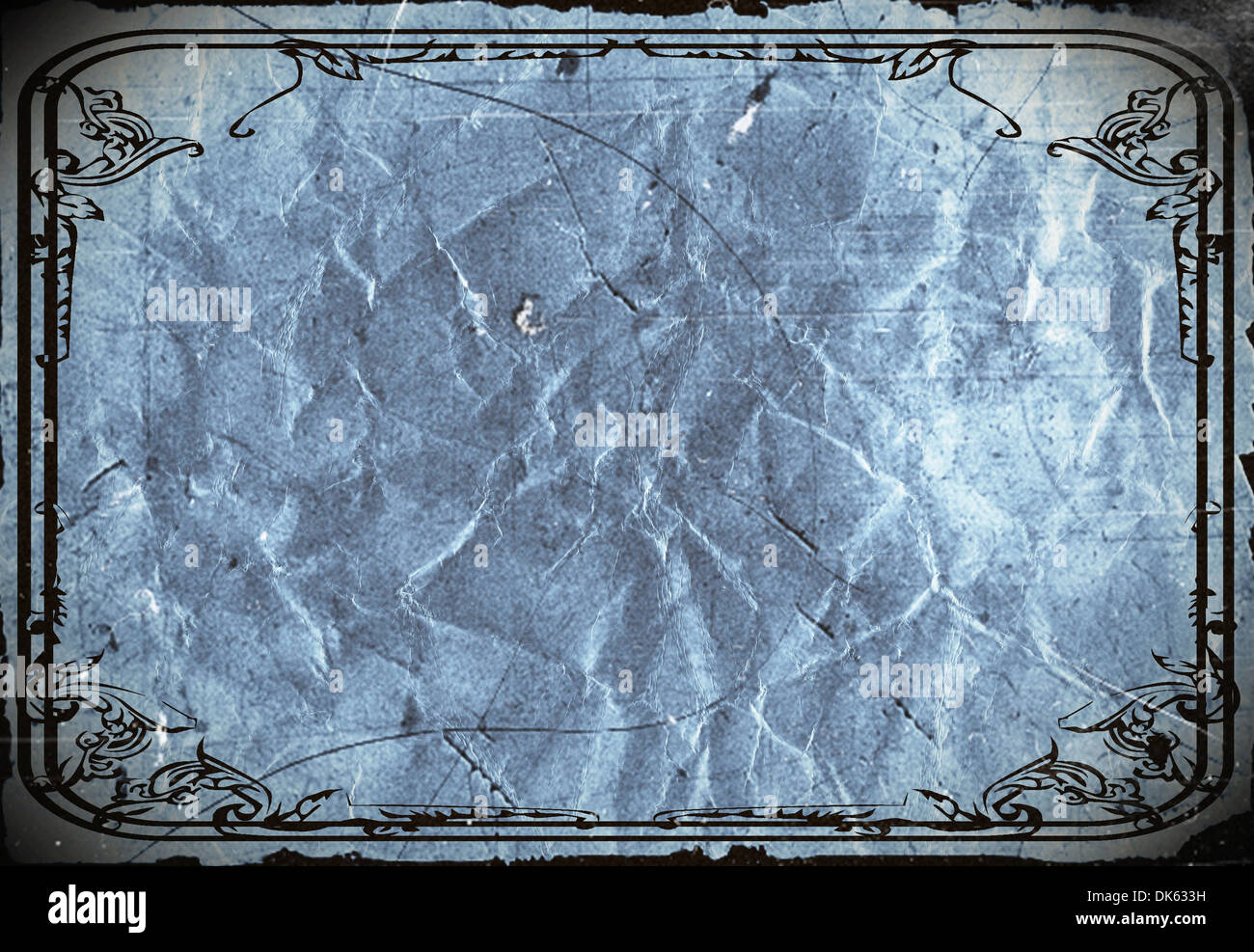 Vintage frame background design Stock Photo - Alamy