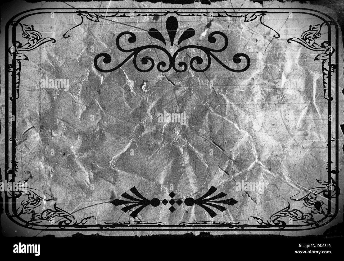 Vintage frame background design Stock Photo - Alamy