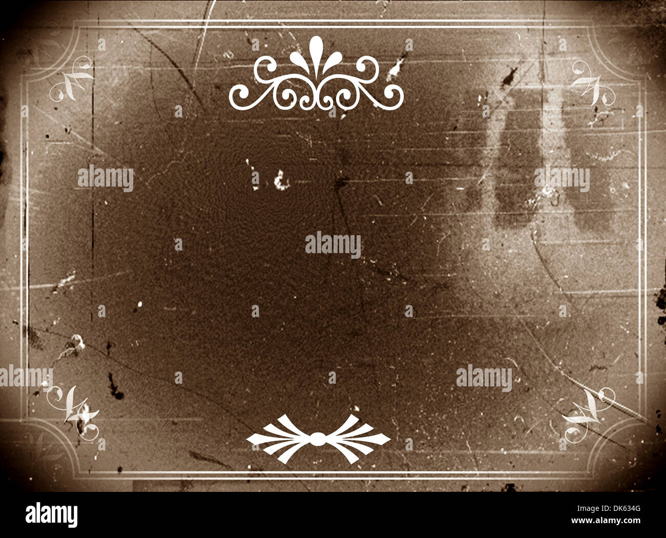 Vintage frame background design Stock Photo - Alamy