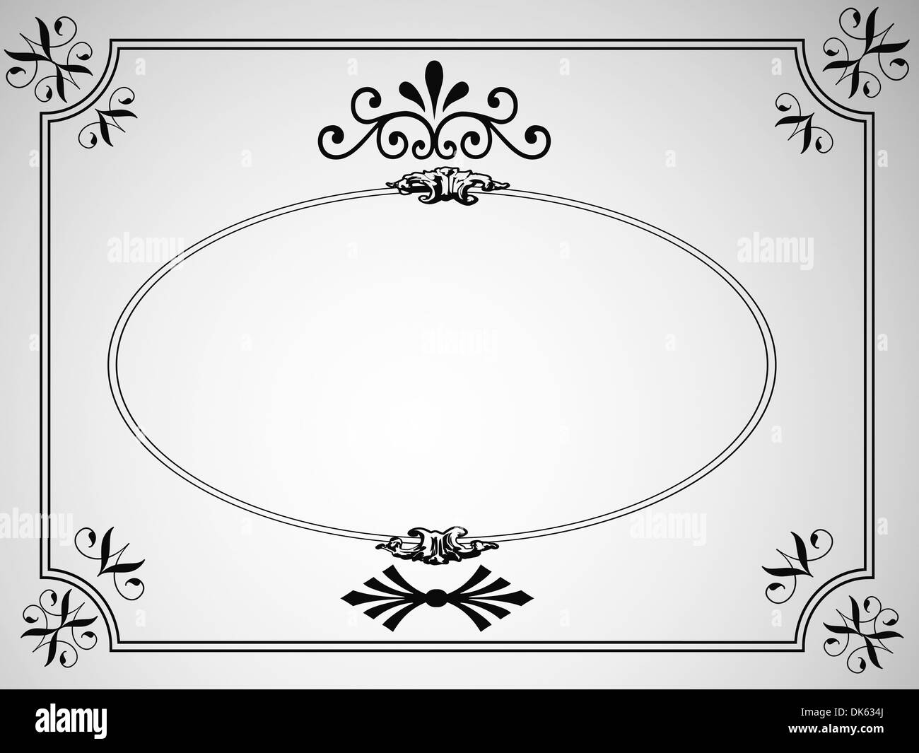 Vintage frame background design Stock Photo - Alamy