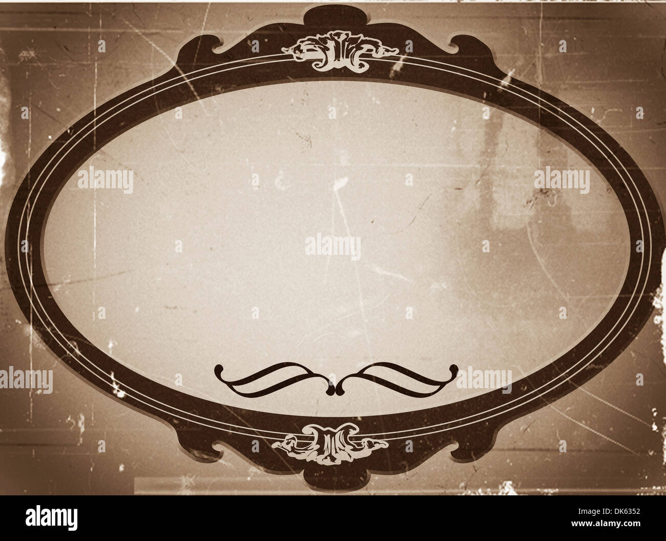 Vintage frame background design Stock Photo - Alamy