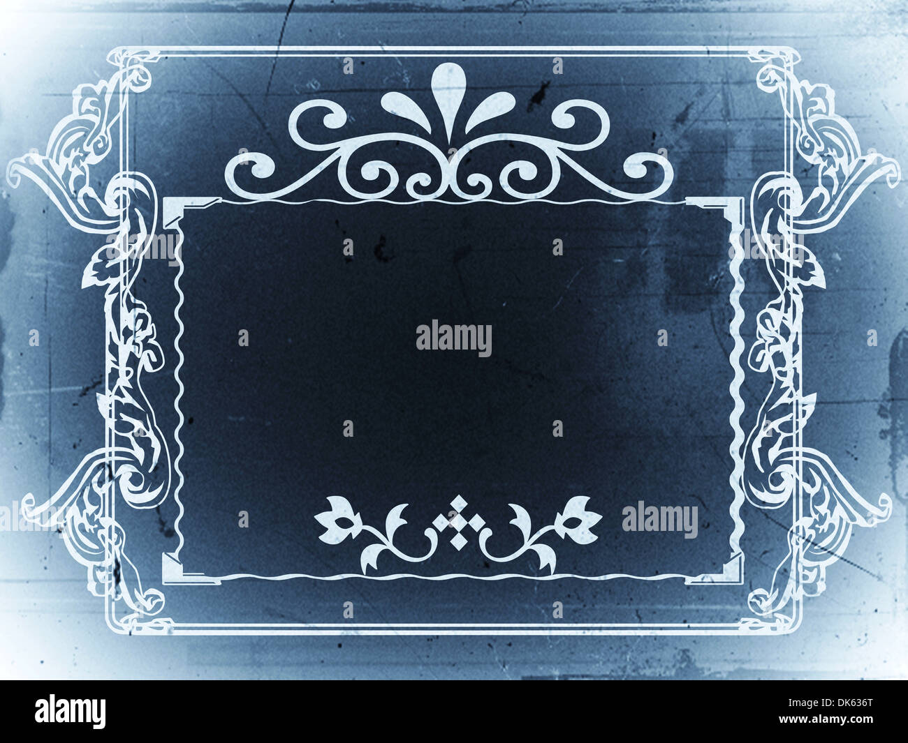 Vintage frame background design Stock Photo - Alamy