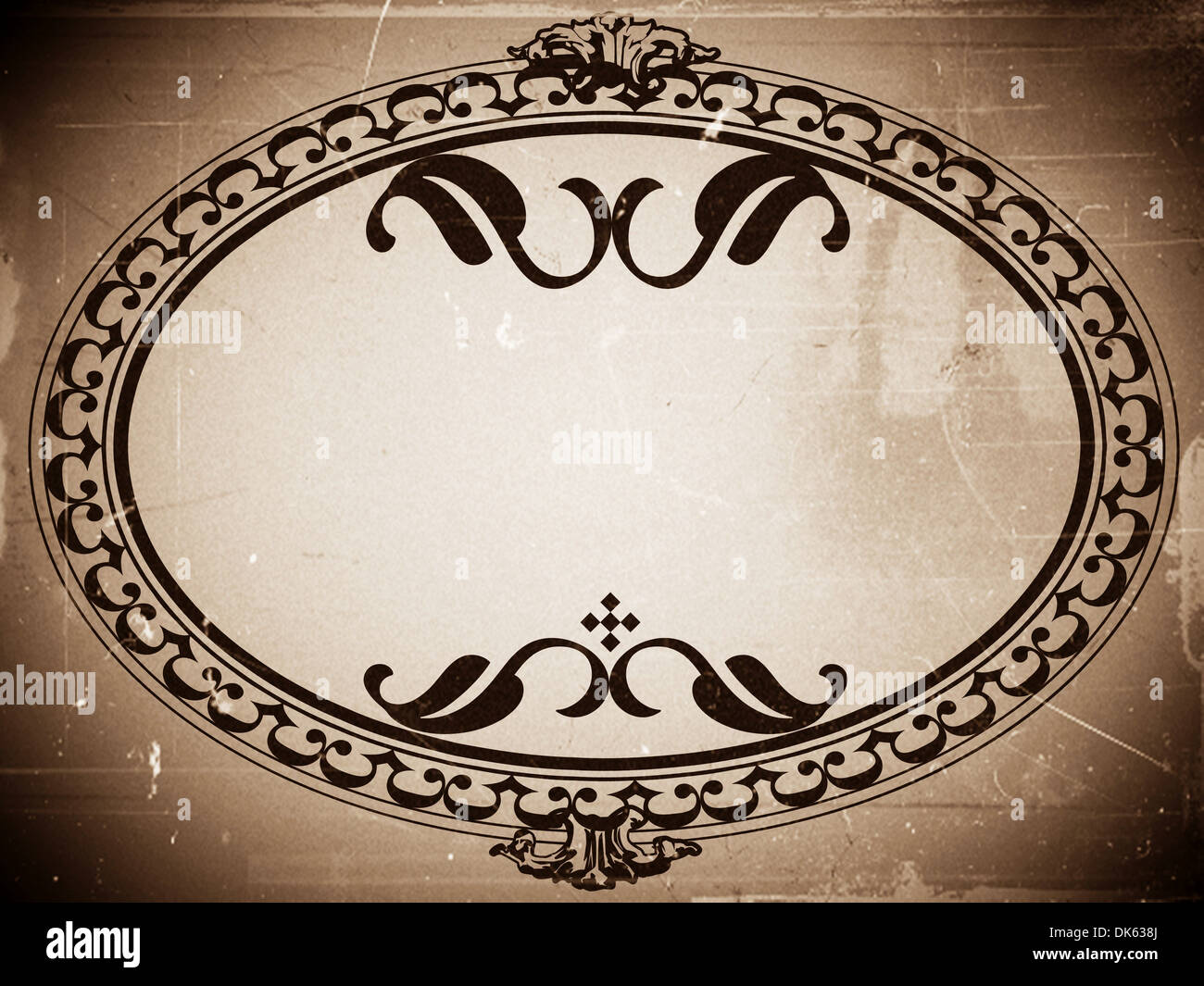 Vintage frame background design Stock Photo - Alamy