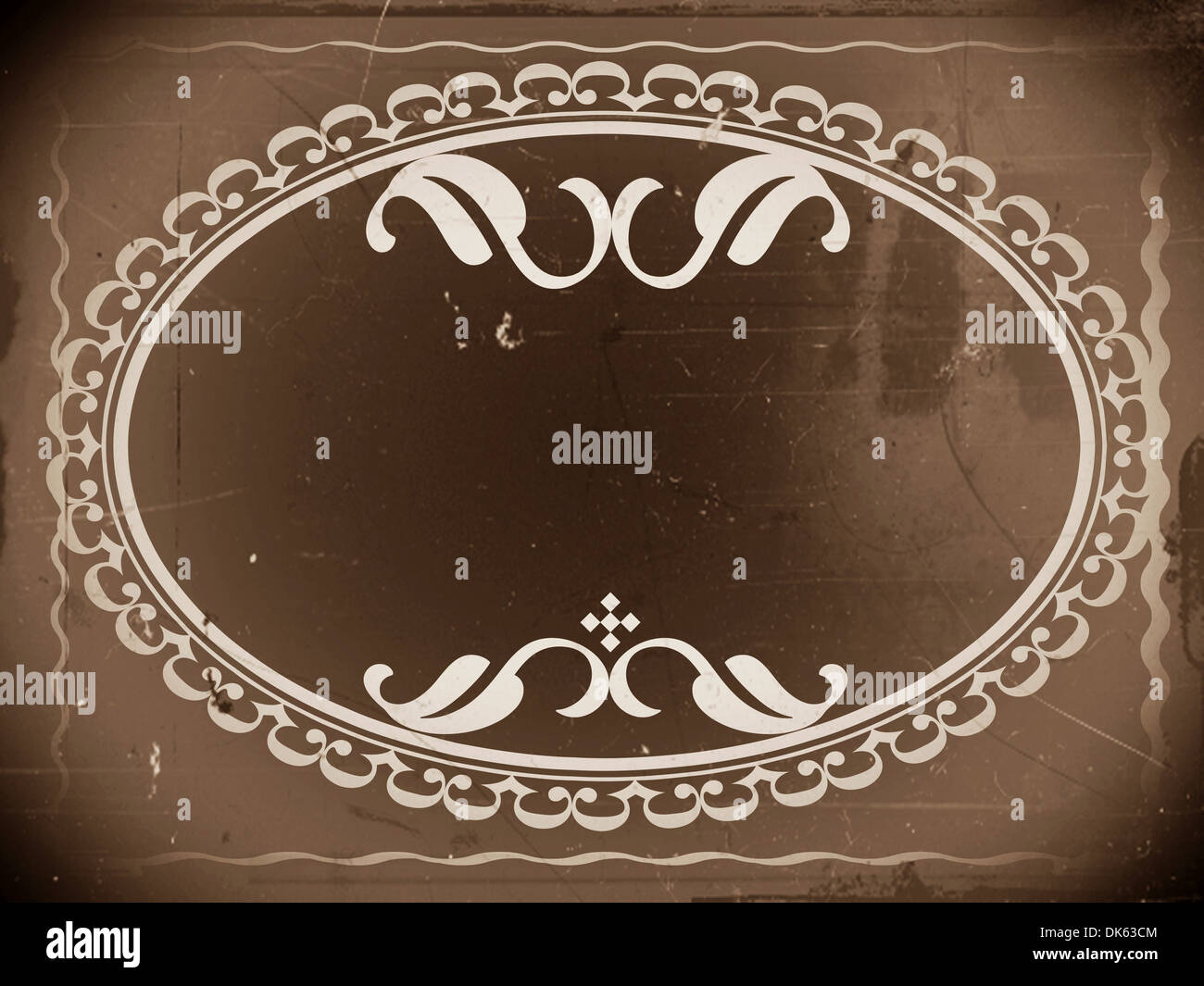 Vintage frame background design Stock Photo - Alamy