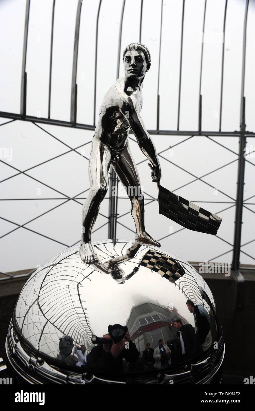 May 23, 2011 - Manhattan, New York, U.S. - The BORG-WARREN Trophy on ...