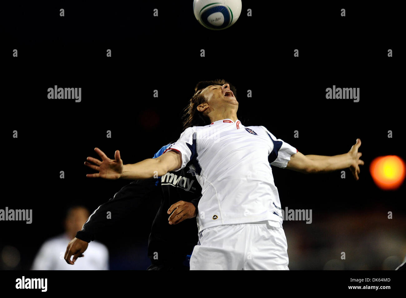 May 24, 2011 - Santa Clara, California, U.S - Earthquakes forward Chris ...