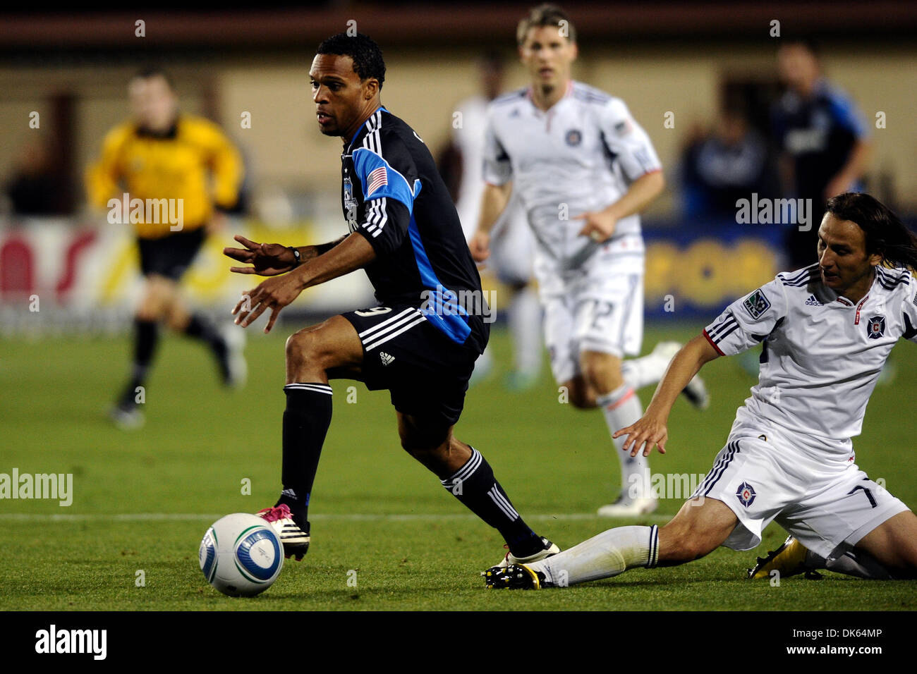 May 24, 2011 - Santa Clara, California, U.S - Earthquakes forward Scott ...