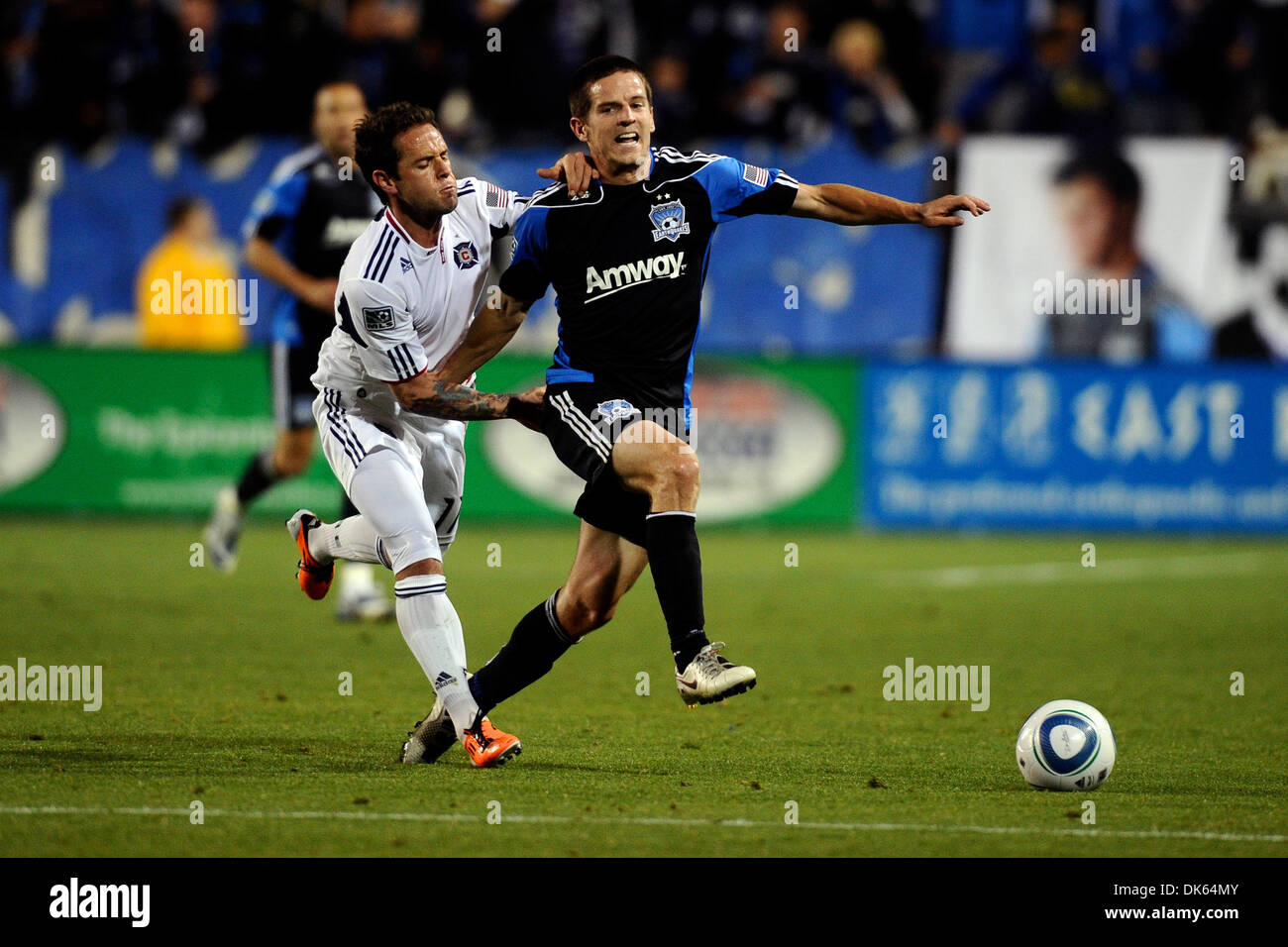 May 24, 2011 - Santa Clara, California, U.S - Fire midfielder Daniel ...