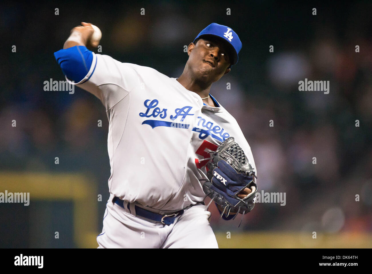 May 24, 2011 - Houston, Texas, U.S - Los Angeles Pitcher Rubby De La ...