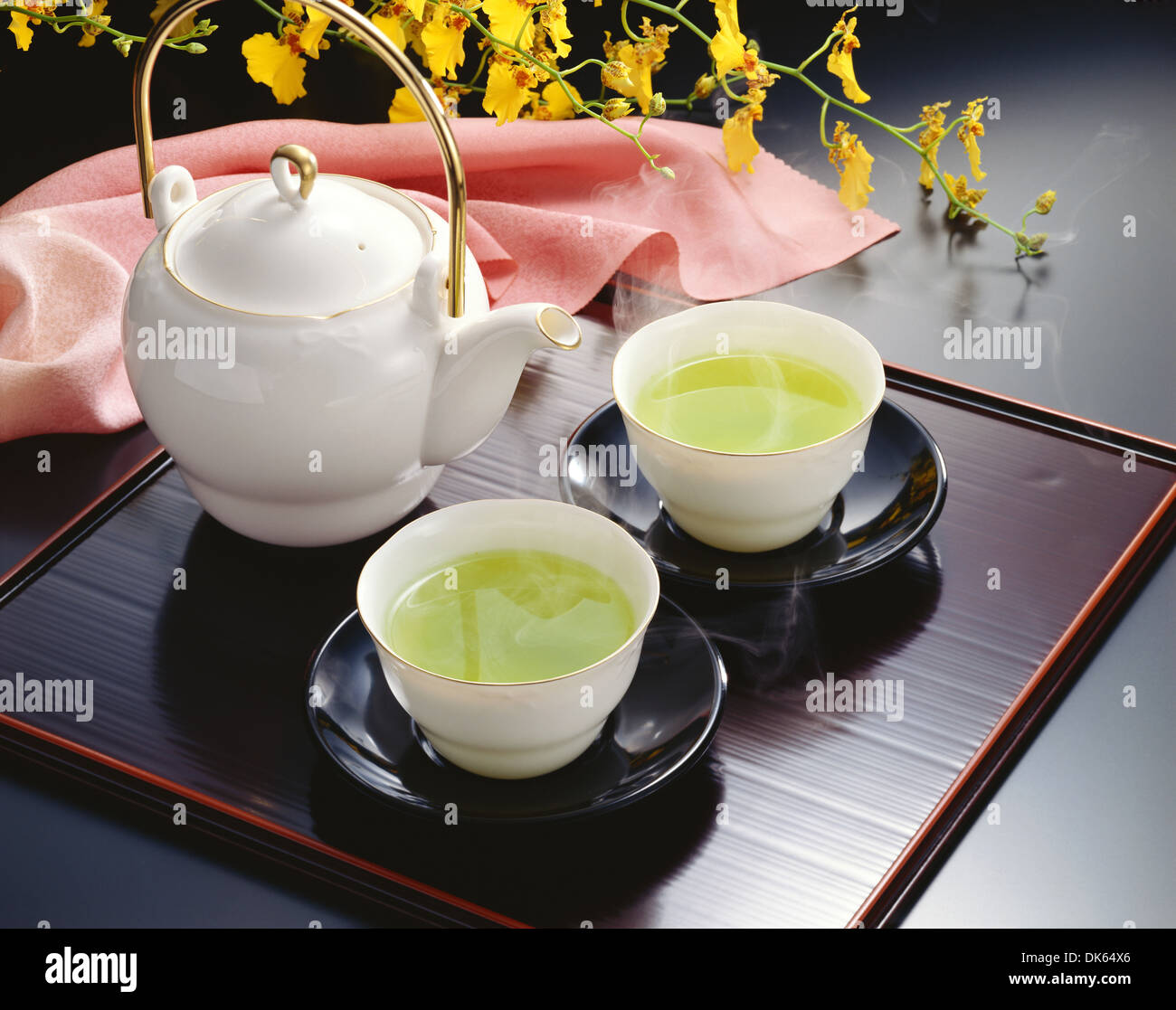 Japanese tea set Stock Photo - Alamy