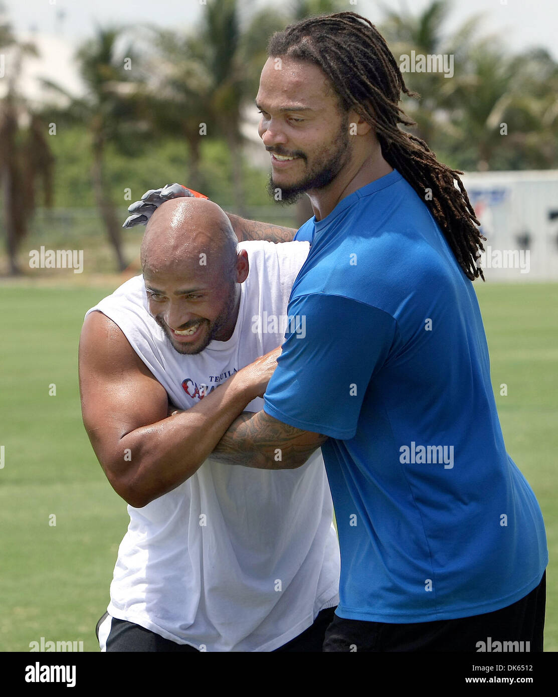 Channing crowder dolphins hi-res stock photography and images - Alamy
