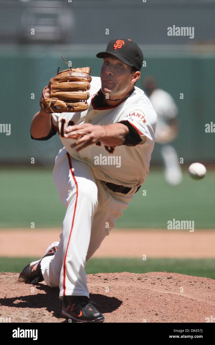 July 20, 2011 - San Francisco, California, U.S - San Francisco Giants relief pitcher Javier ...