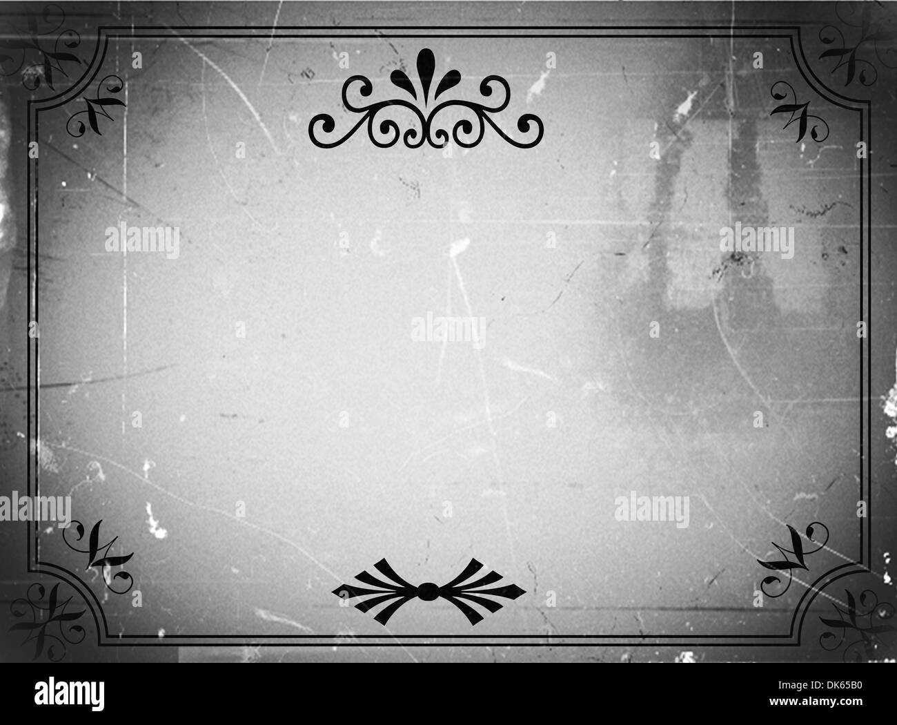 Vintage frame background design Stock Photo - Alamy