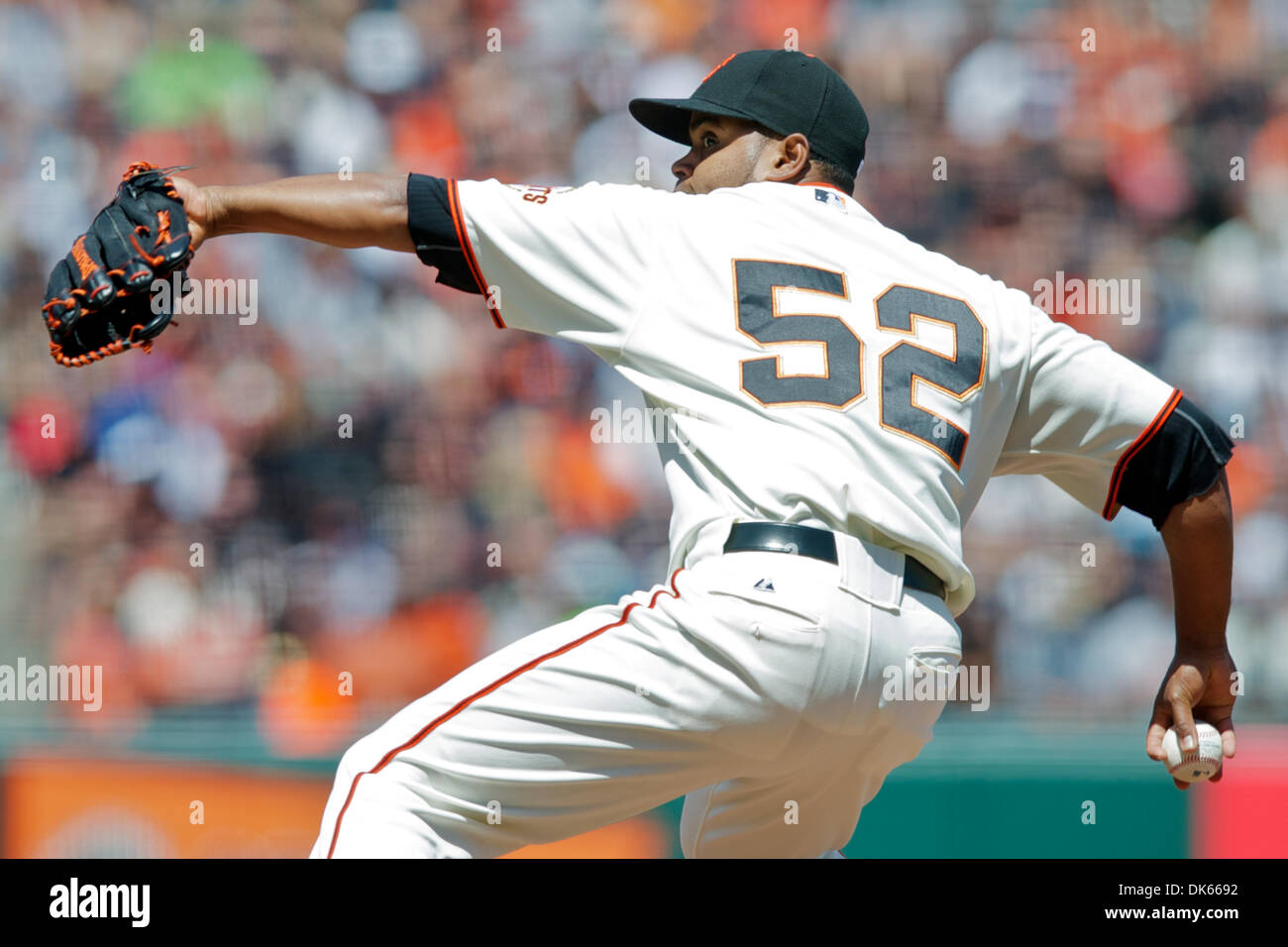 May 26, 2011 - San Francisco, California, U.S - Giants relief pitcher ...