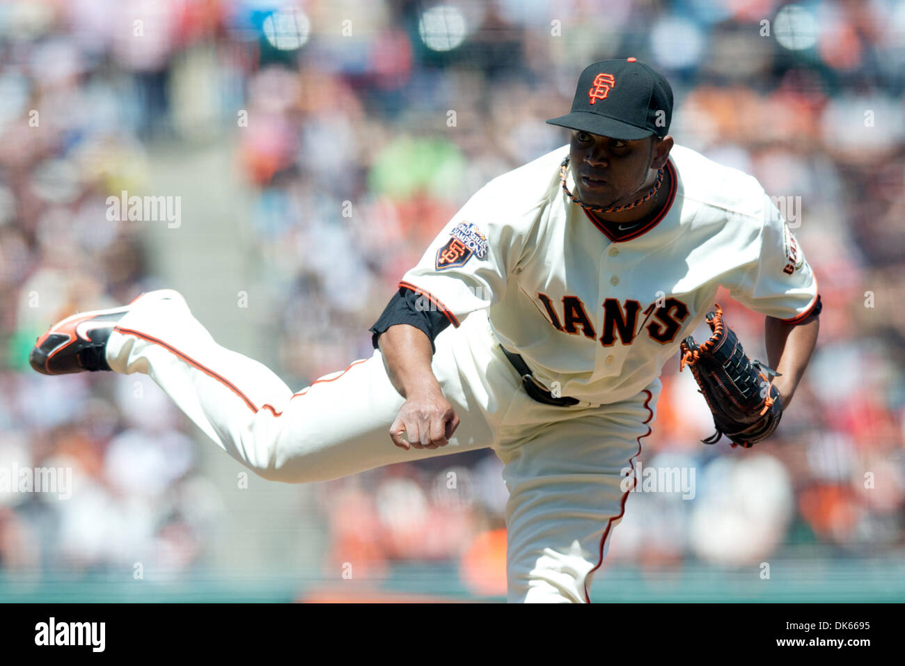 May 26, 2011 - San Francisco, California, U.S - Giants relief pitcher ...