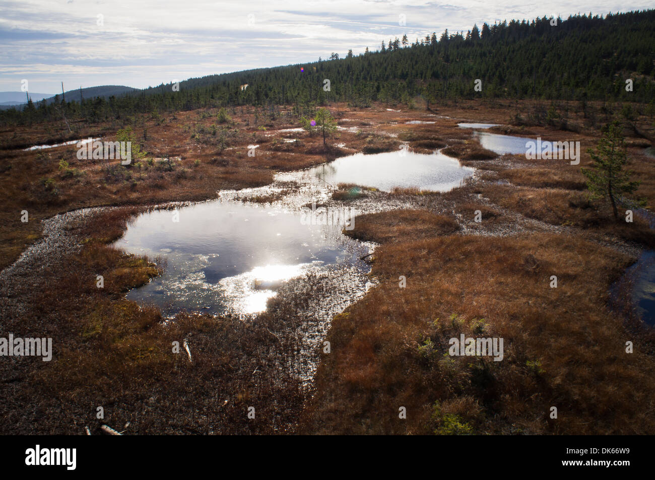 Na Cihadle peat moors Stock Photo - Alamy