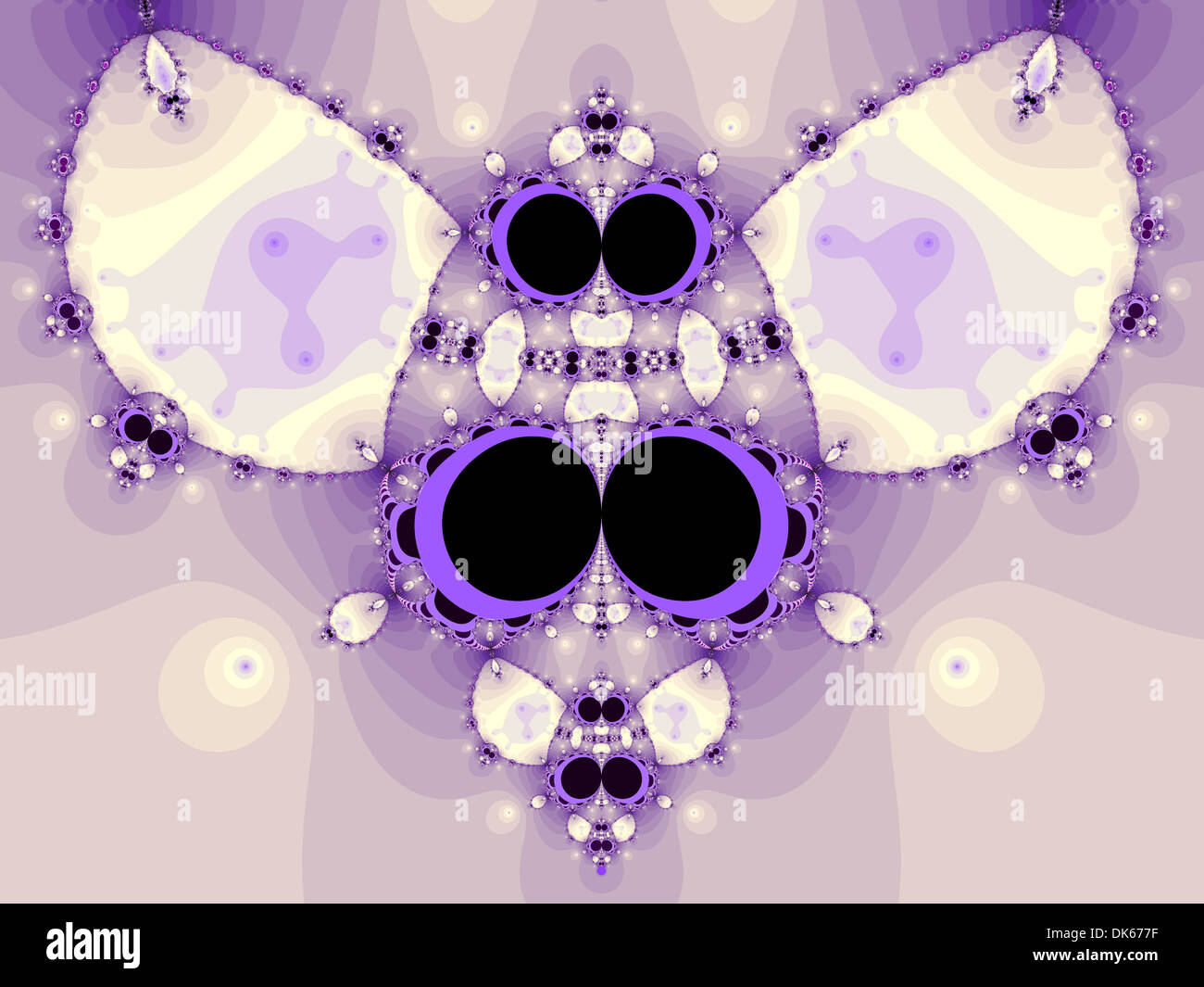 Abstract Mouse Fractal Illustration Stock Photo - Alamy