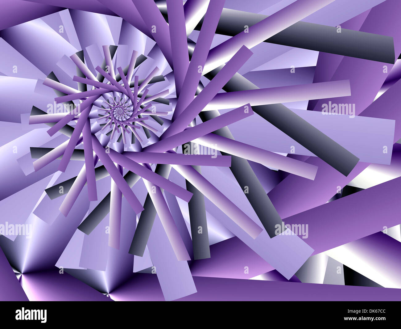 An Abstract Spiral Pattern In Purple Stock Photo - Alamy