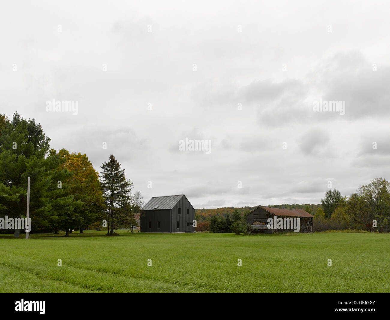 Maison Compton, Compton, Canada. Architect: Atelier in Situ, 2013. Wide ...