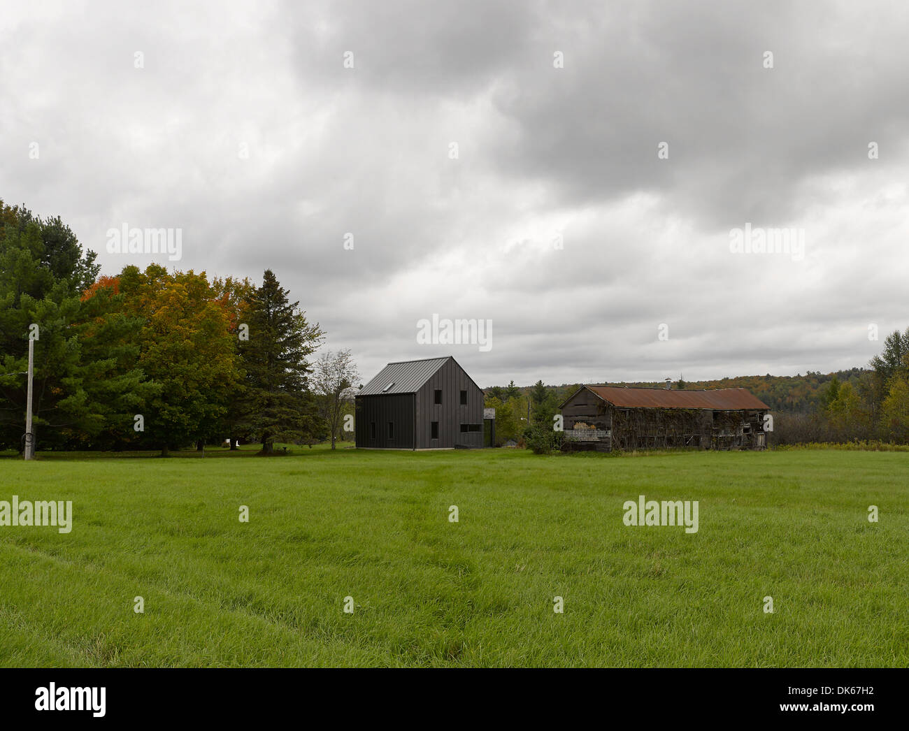 Maison Compton, Compton, Canada. Architect: Atelier in Situ, 2013. Wide ...
