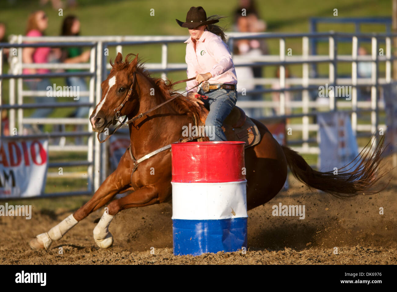 May 29, 2011 - Marysville, California, U.S - Barrel racer Katie ...