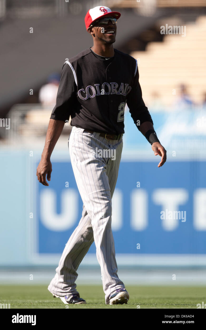 May 30, 2011 - Los Angeles, California, U.S - Colorado Rockies center ...