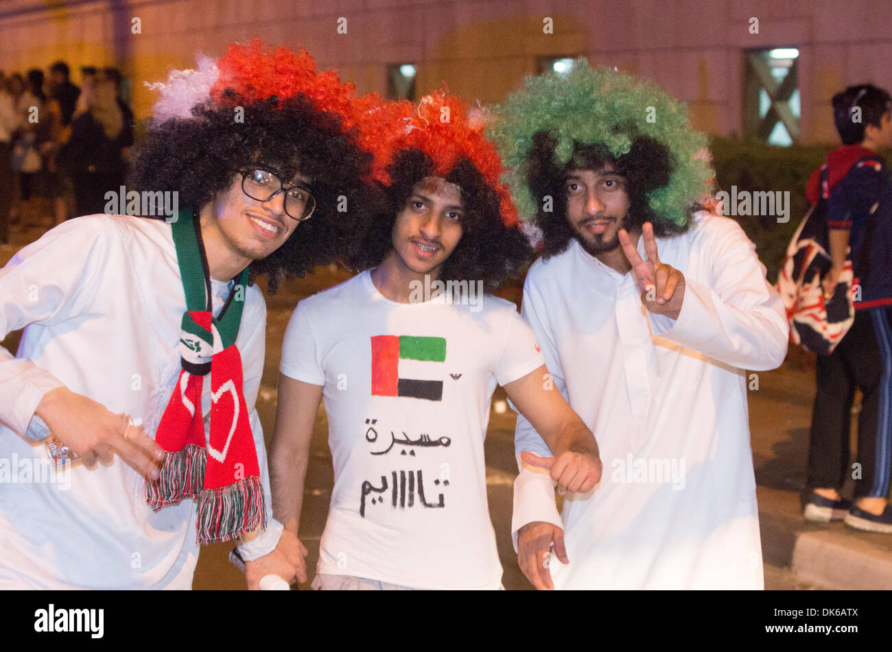 Dubai, UAE. 2nd December 2013. The 42th anniversary of Emirates ...