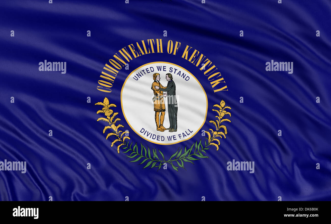 Commonwealth of kentucky flag hi-res stock photography and images - Alamy