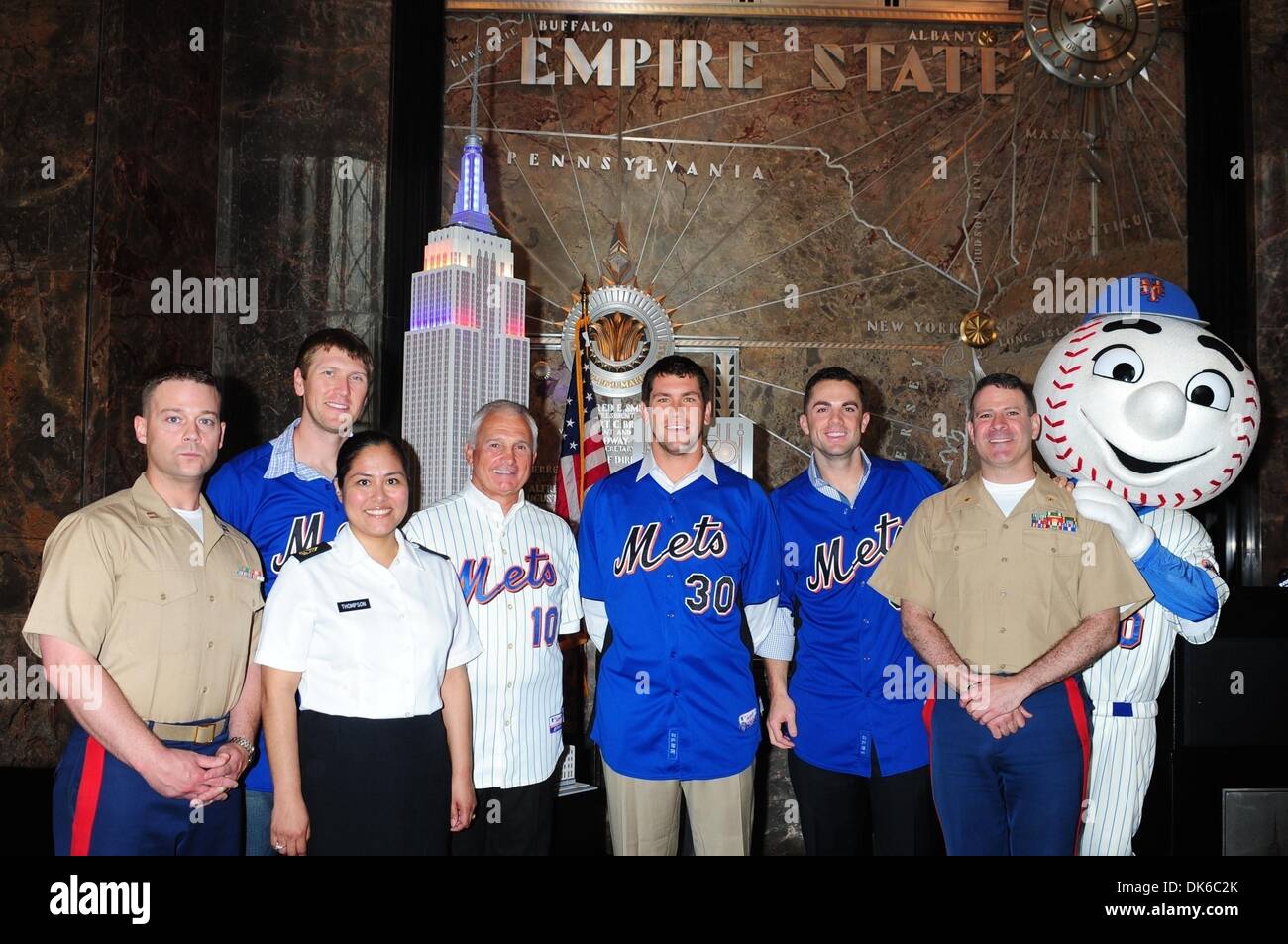 June 1, 2011 - Manhattan, New York, U.S. - From Left: US Marine Captain ...