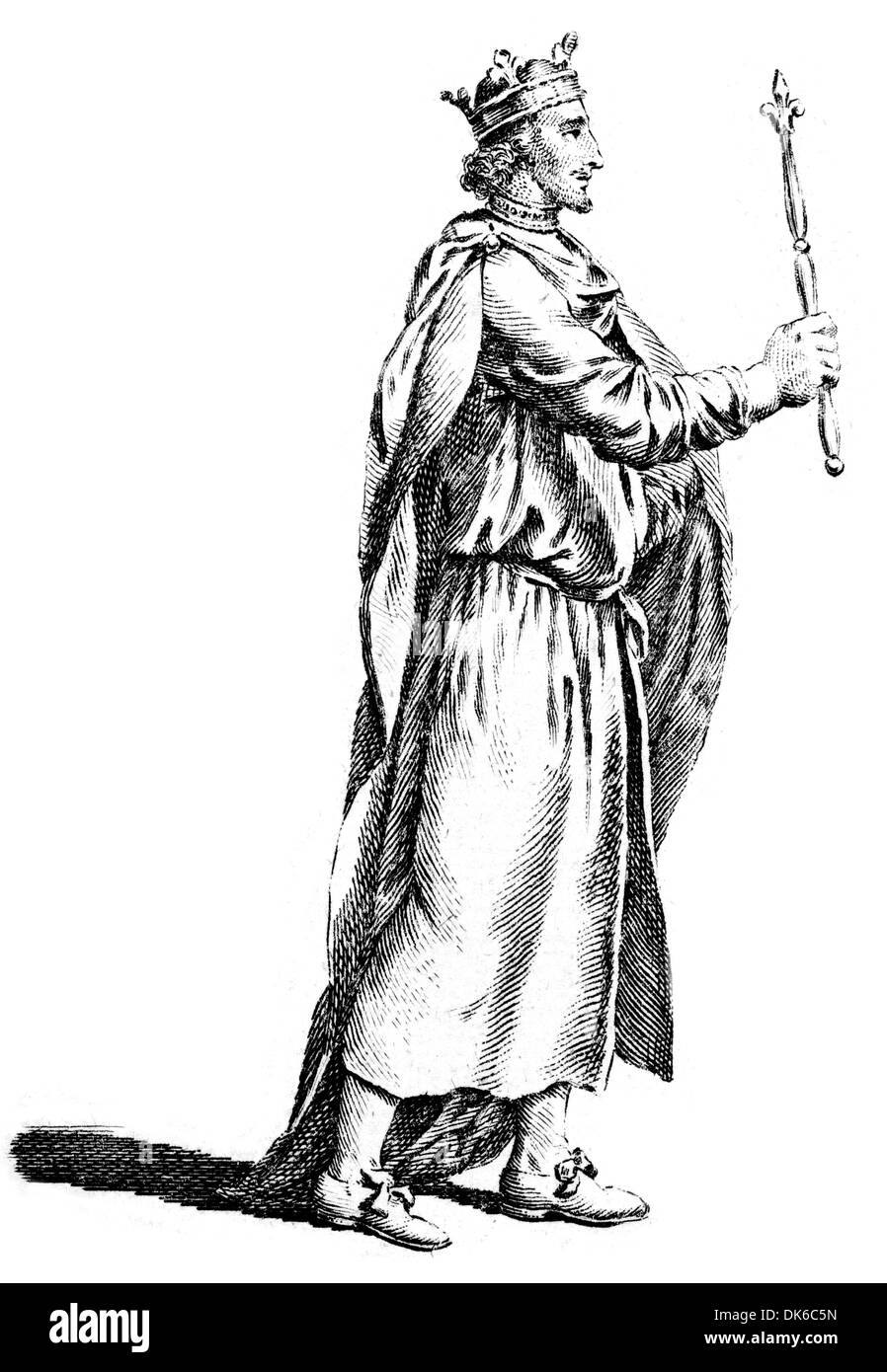 King Stephen of England Stock Photo - Alamy