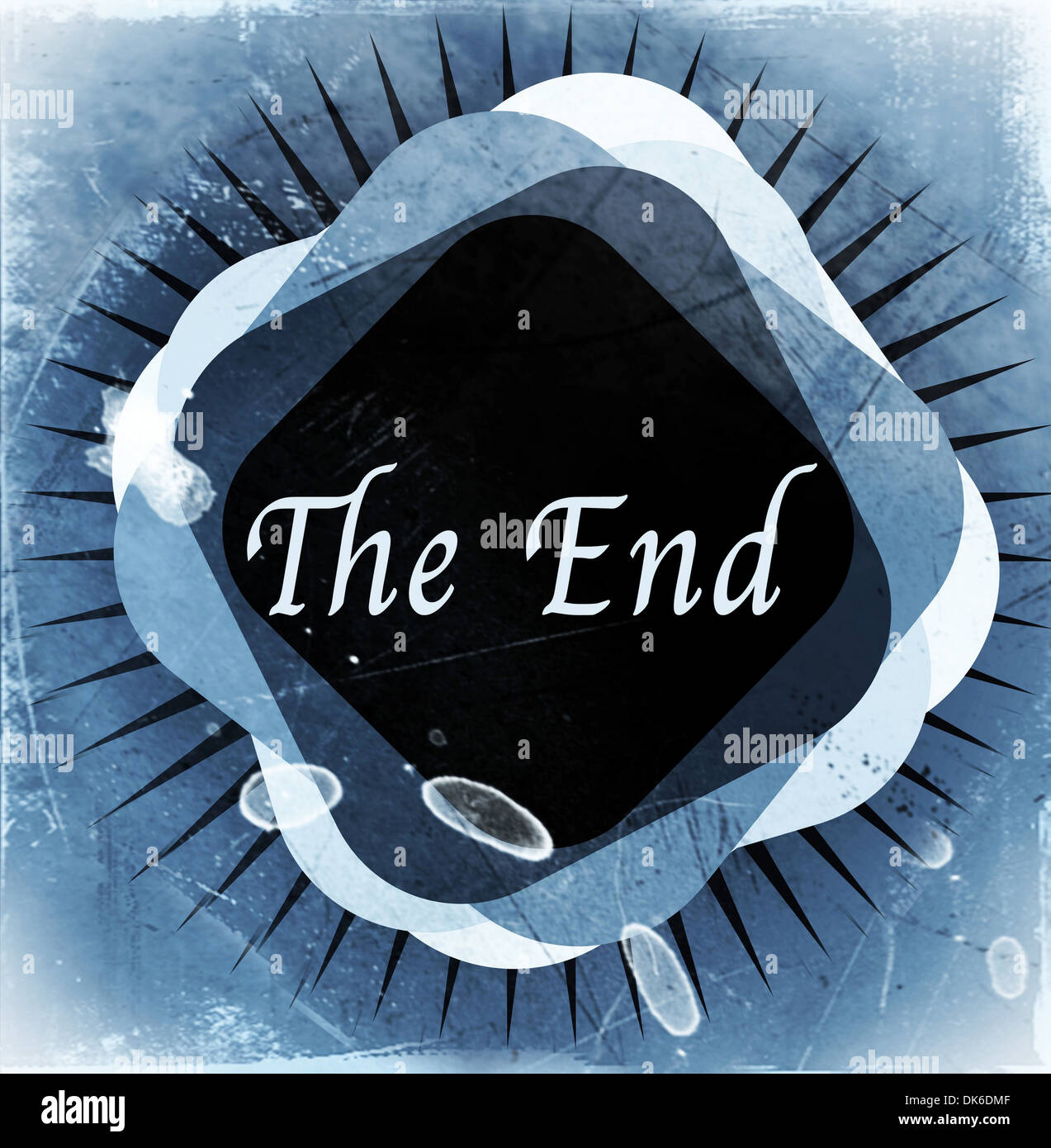 Movie ending screen Stock Photo - Alamy