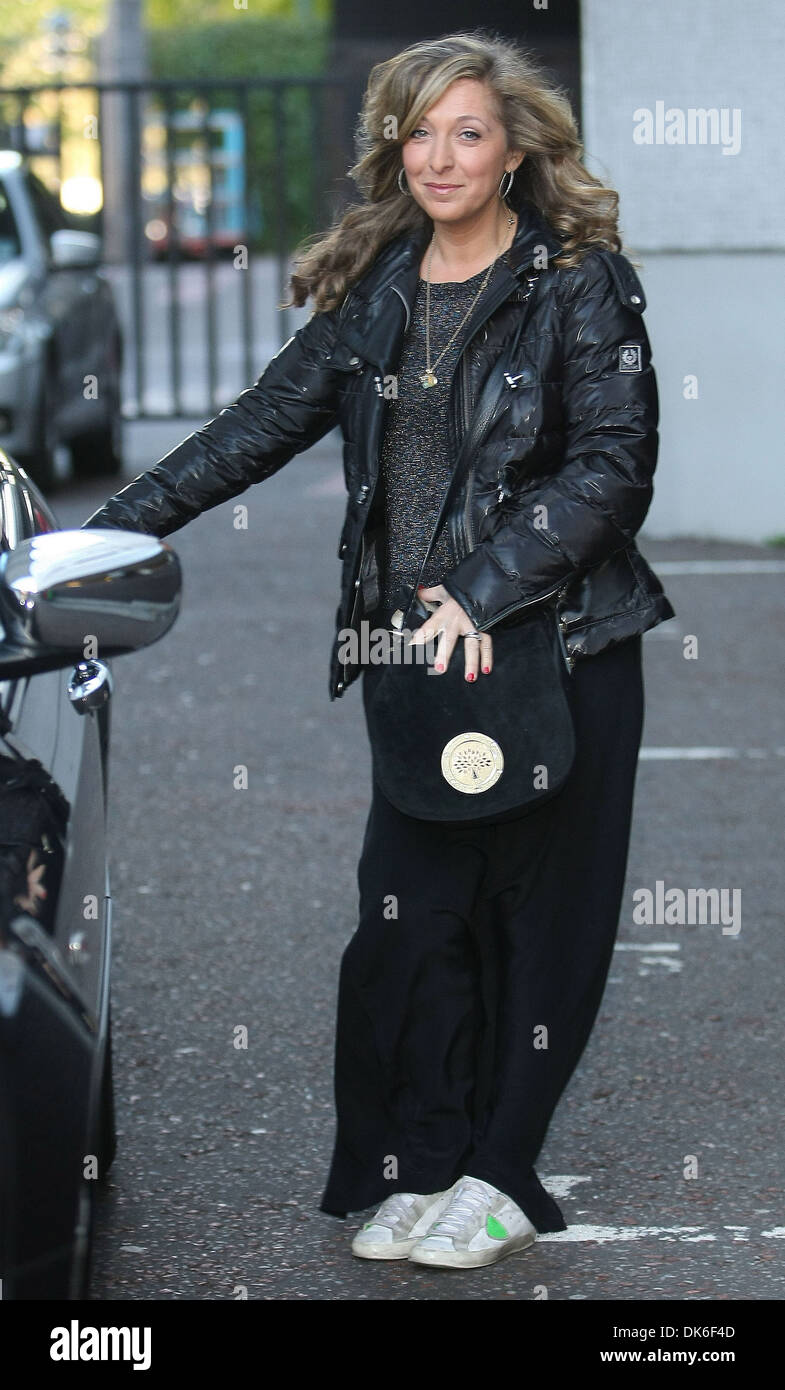 Tracy-Ann Oberman at the ITV studios London, England -25.09.12 Stock ...