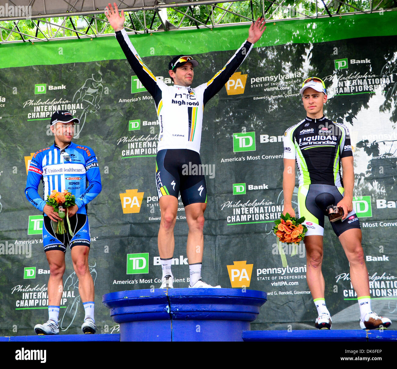 June 5, 2011 - Philadelphia, PA, USA - The 2011 race winner, ALEX ...