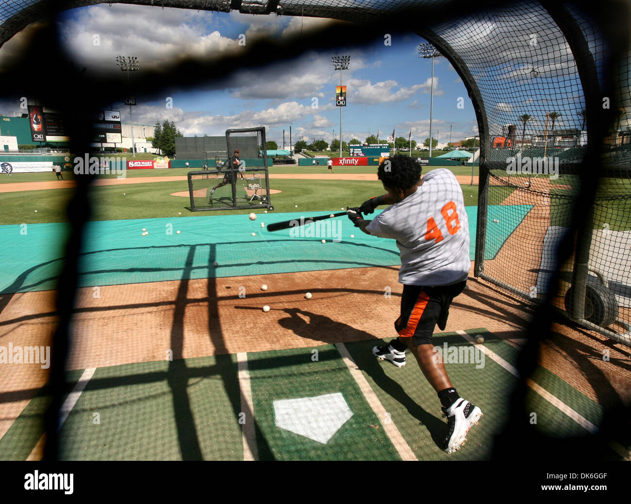June 6, 2011 - Fresno, California, U.S. - Pro baseball player, PABLO ...
