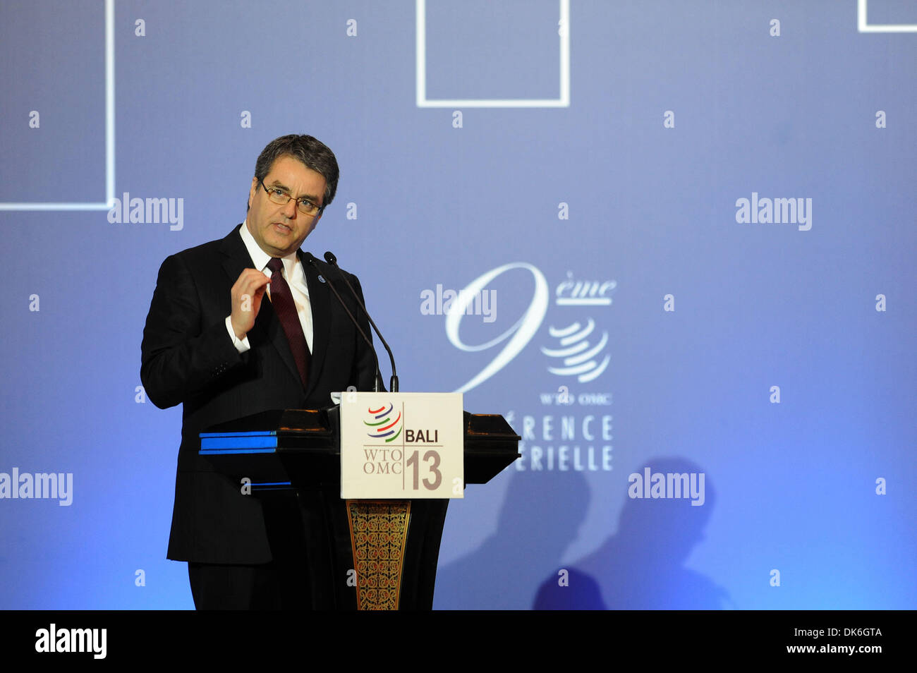 Bali, Indonesia. 3rd Dec, 2013. Director-general of the World Trade ...