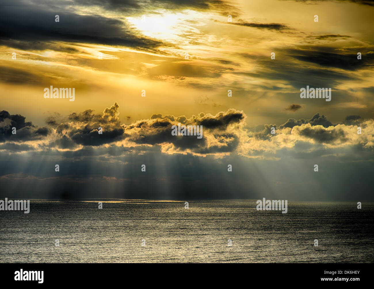 Storm on the sea after a rain. HDR image Stock Photo - Alamy