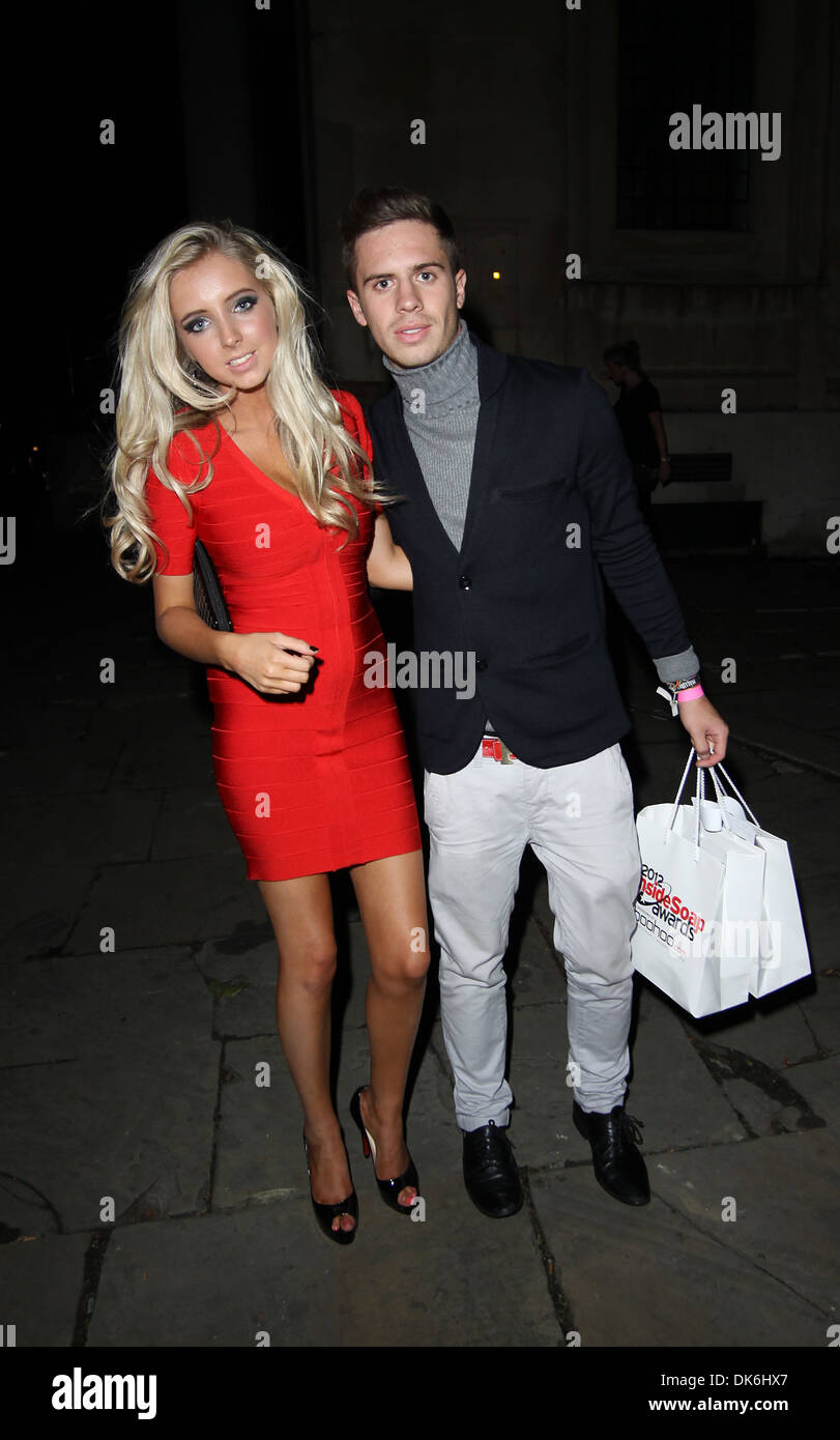 Alice Barlow Inside Soap Awards 2012 - After Party - Departures London ...