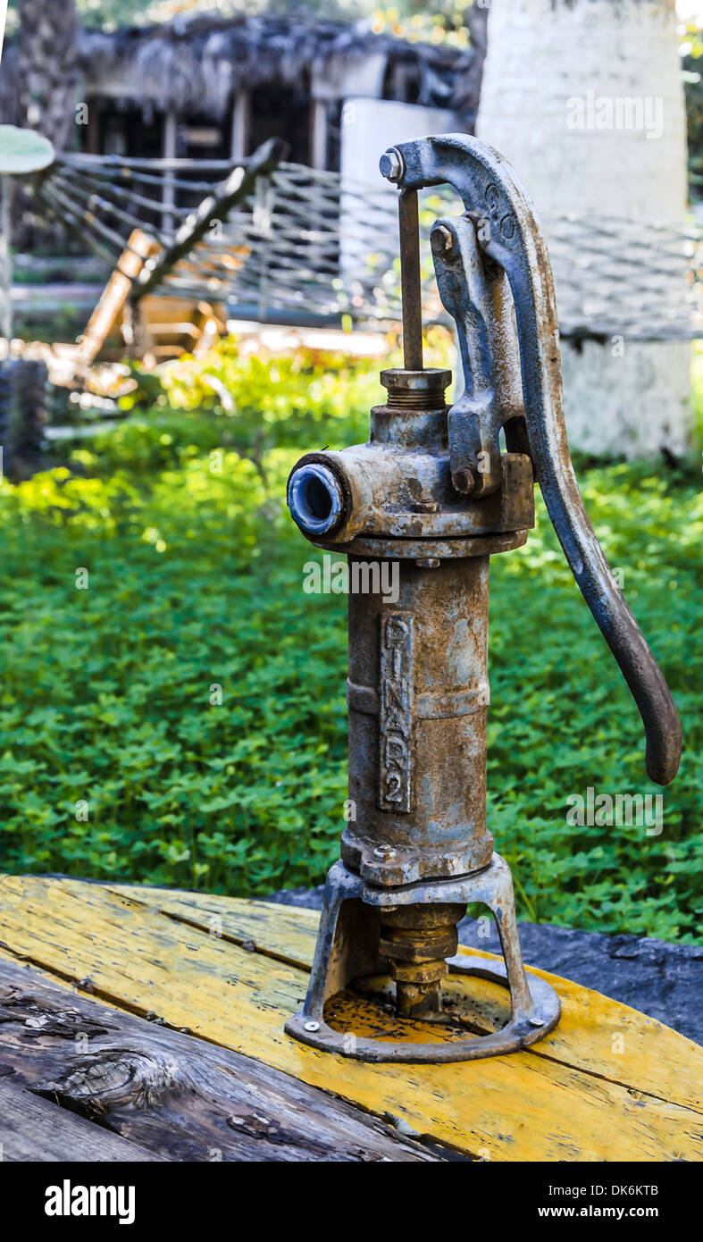 Old water pump Stock Photo - Alamy