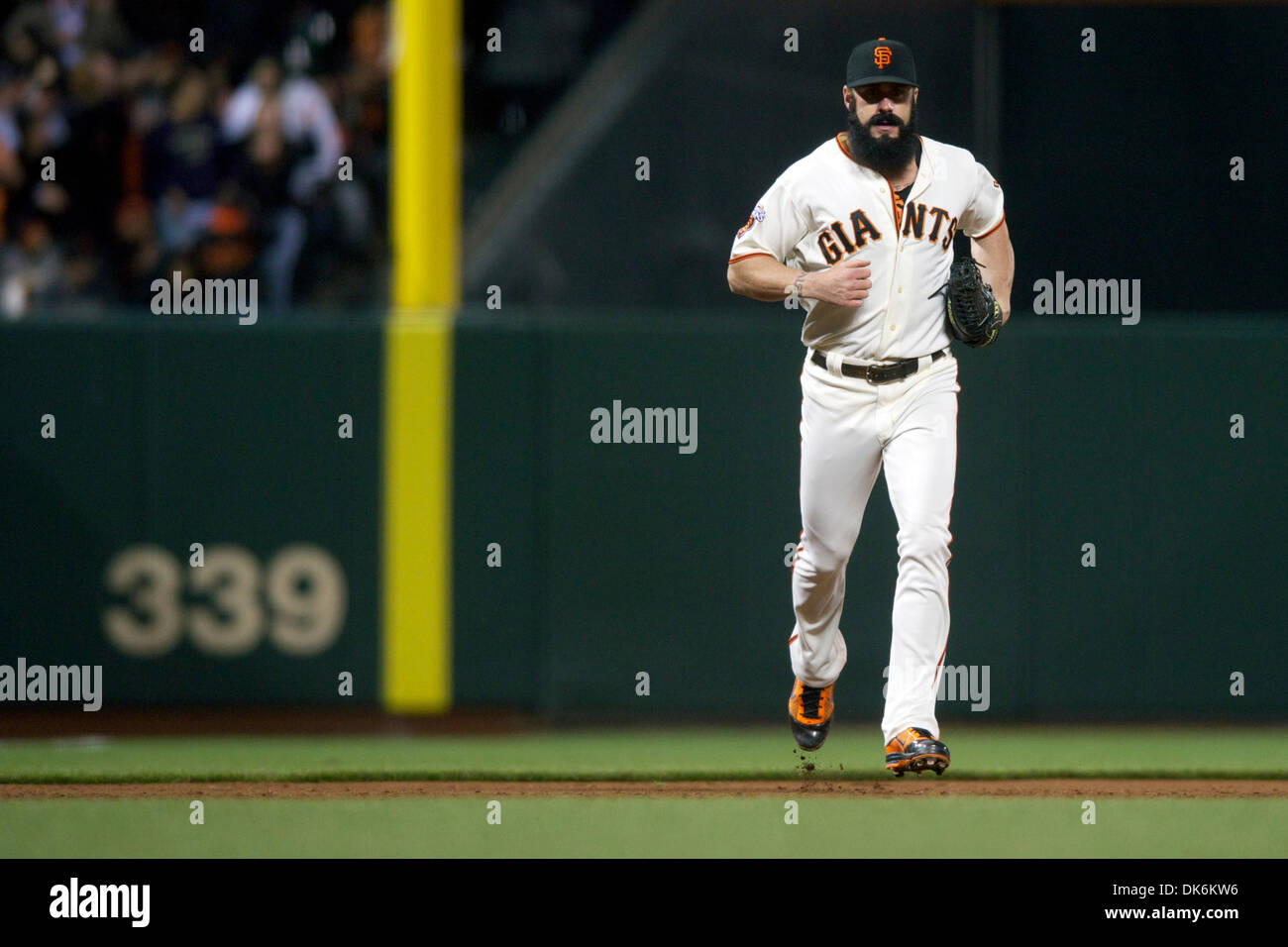 June 6, 2011 - San Francisco, California, U.S - Giants relief pitcher ...