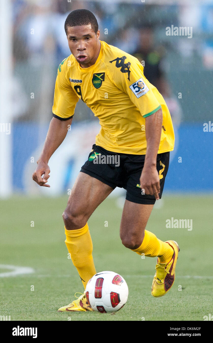June 6, 2011 - Carson, California, U.S - Jamaica forward Ryan Johnson ...