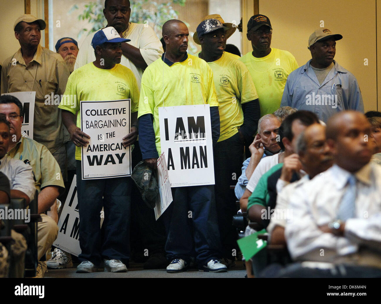 Memphis sanitation workers hi-res stock photography and images - Alamy