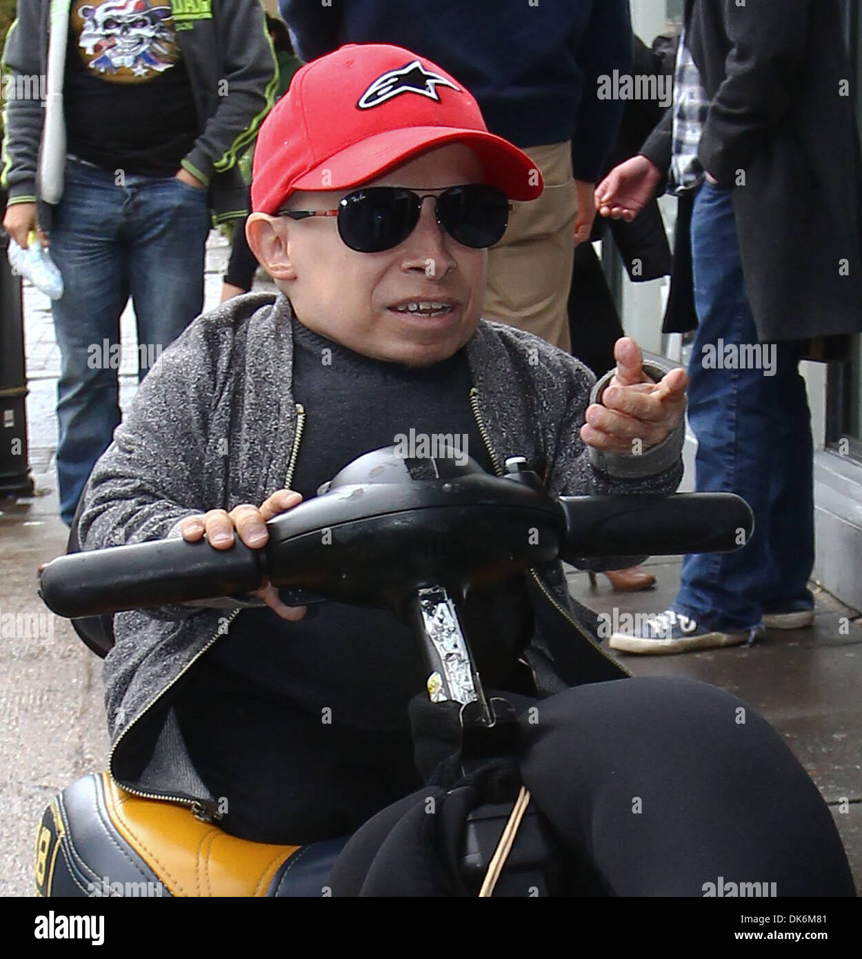 Verne Troyer Celebrities arrive at Riverside studios to film 'Celebrity ...
