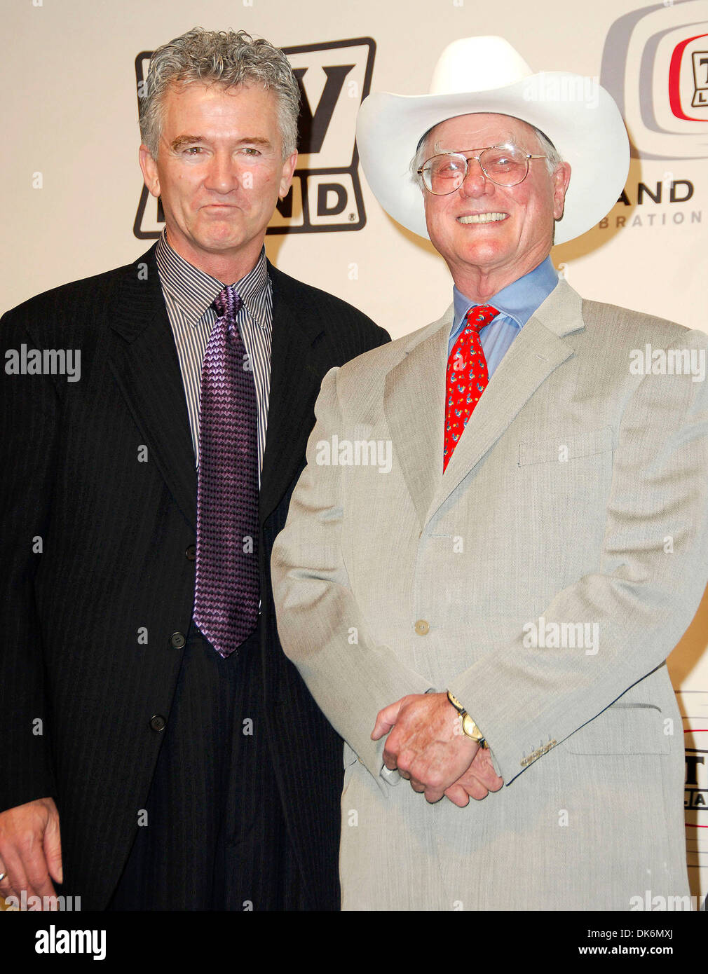 Larry Hagman and Patrick Duffy TV Land Awards Los Angeles California ...