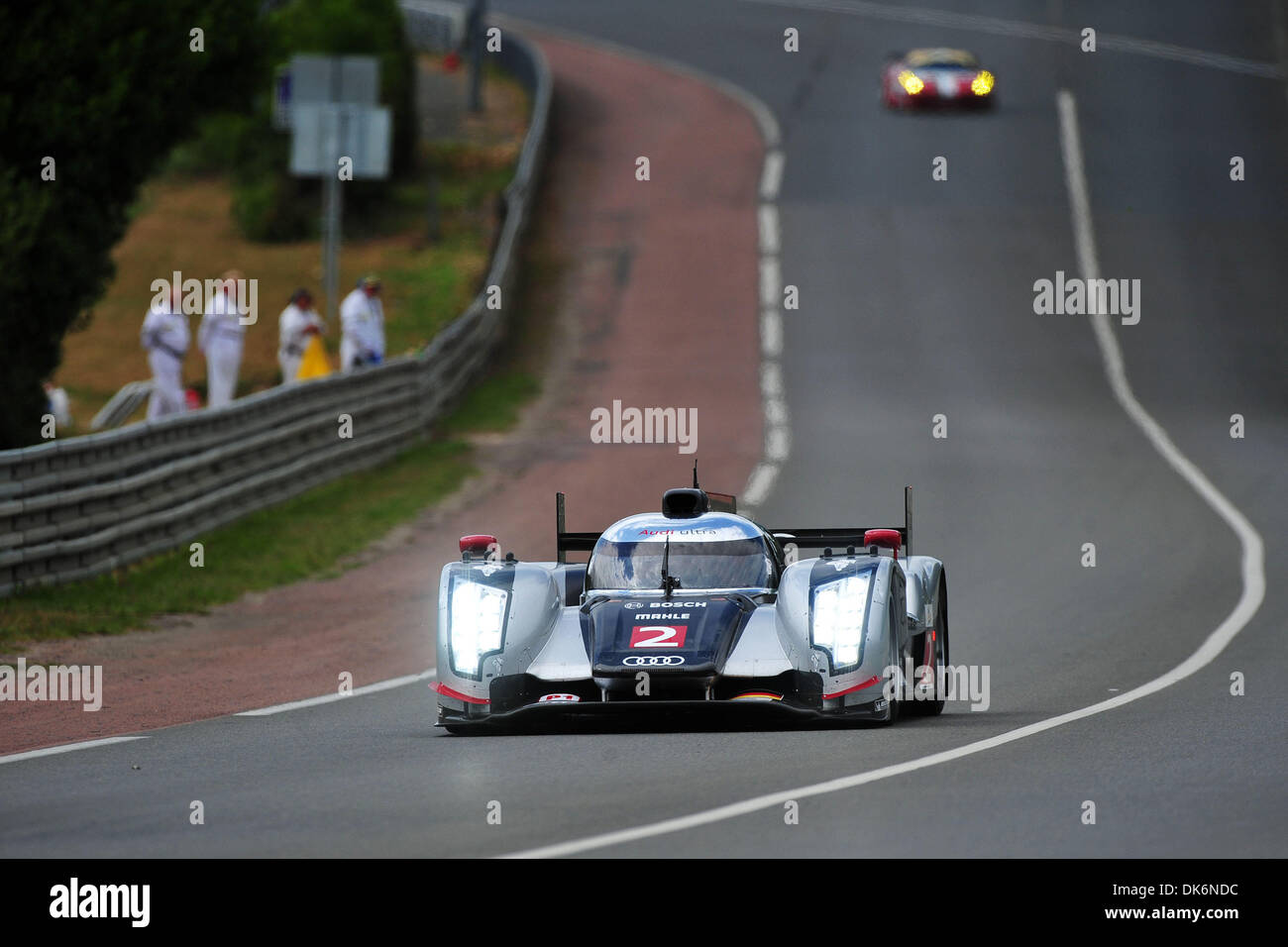 June 08, 2011 - Le Mans, France - Audi Sport Team Joest Audi R18 TDI ...